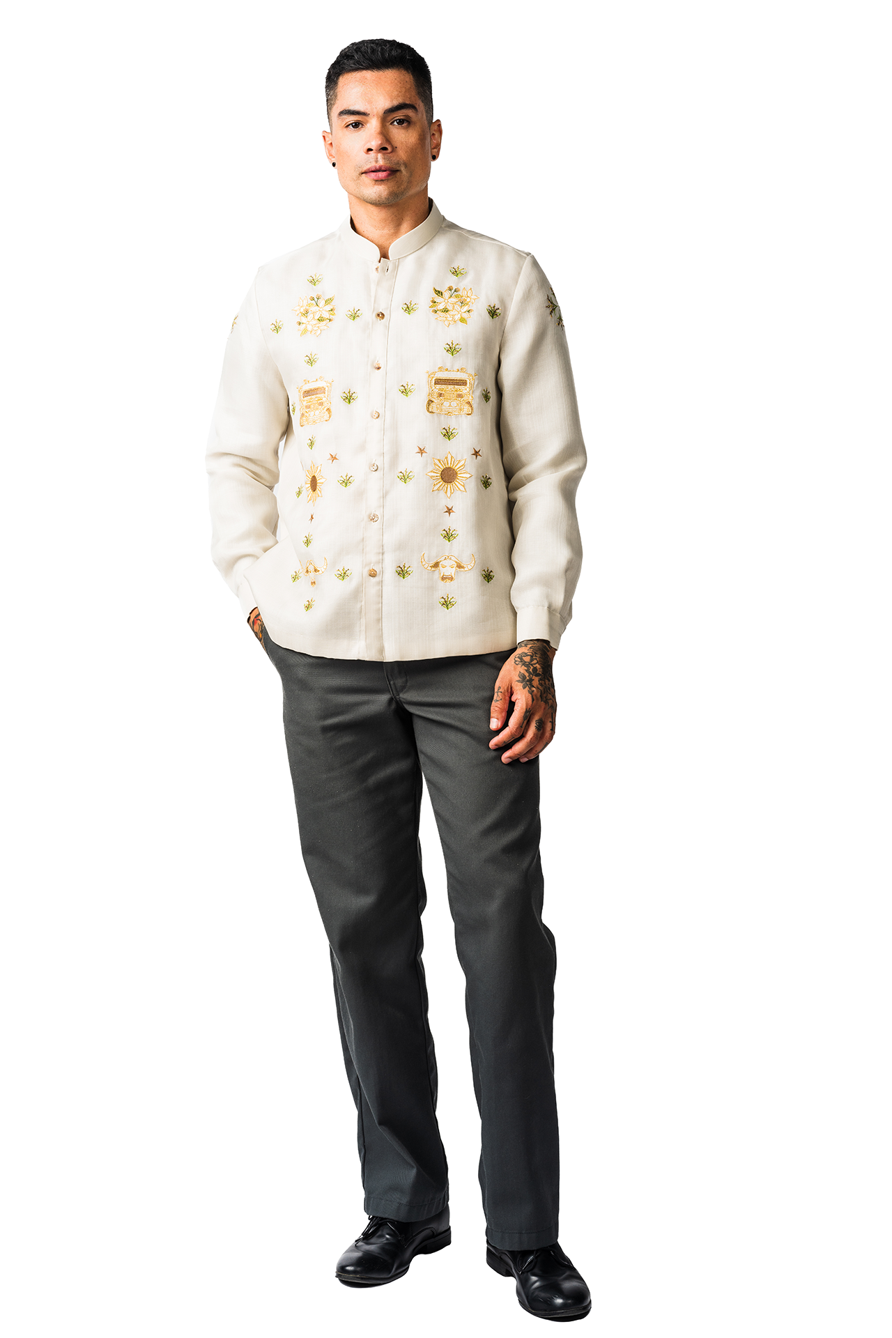 Jeffrey Men's Barong | Modern Filipino by The Mestizo