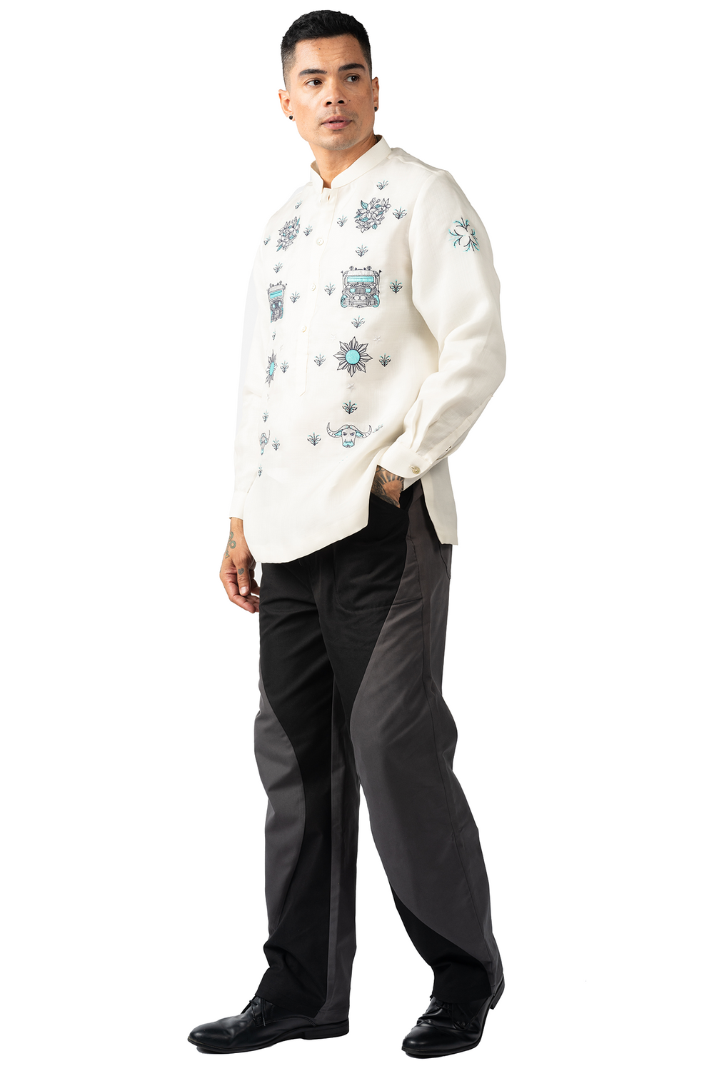 Jeffrey Men's Barong | Modern Filipino by The Mestizo