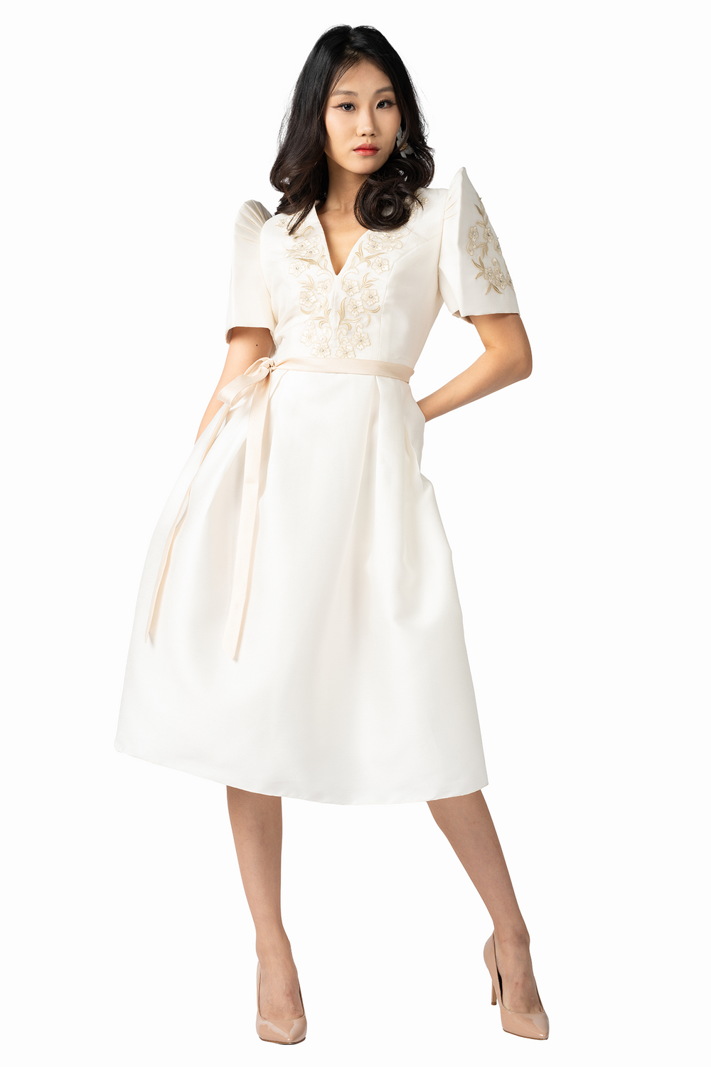 Marikit Dress – Modern Filipiniana for Ceremony