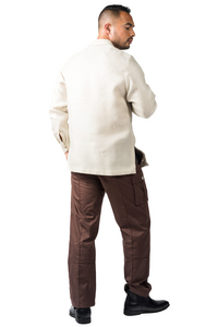 Ramon Mens Barong | Beige | Modern Filipino by The Mestizo
