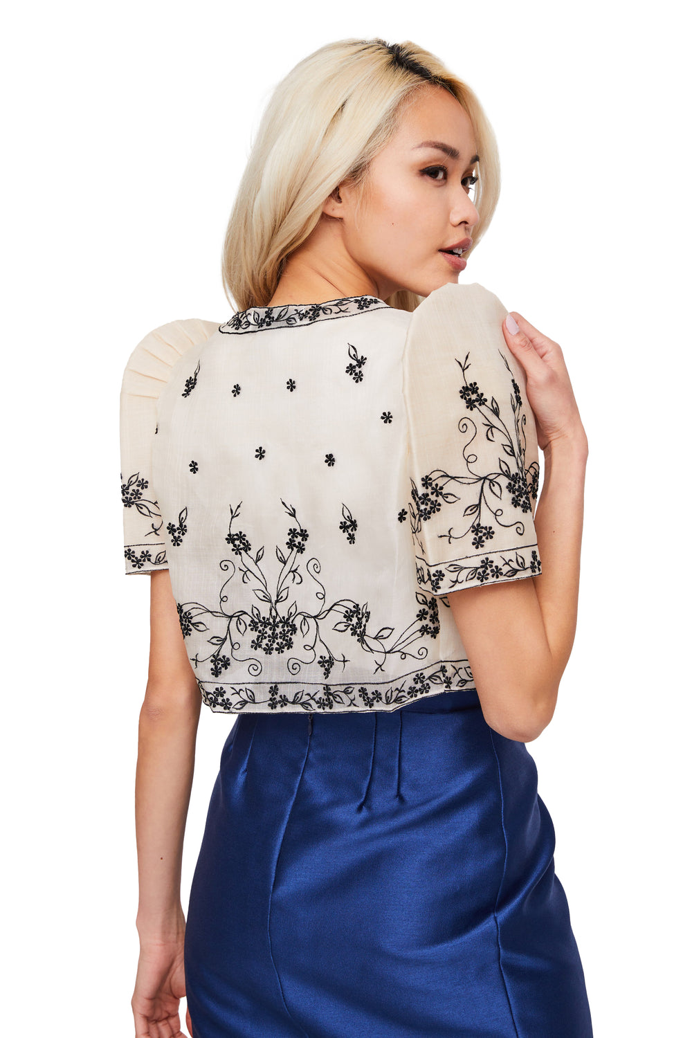 Nora Filipiniana Bolero | Black | by The Mestizo
