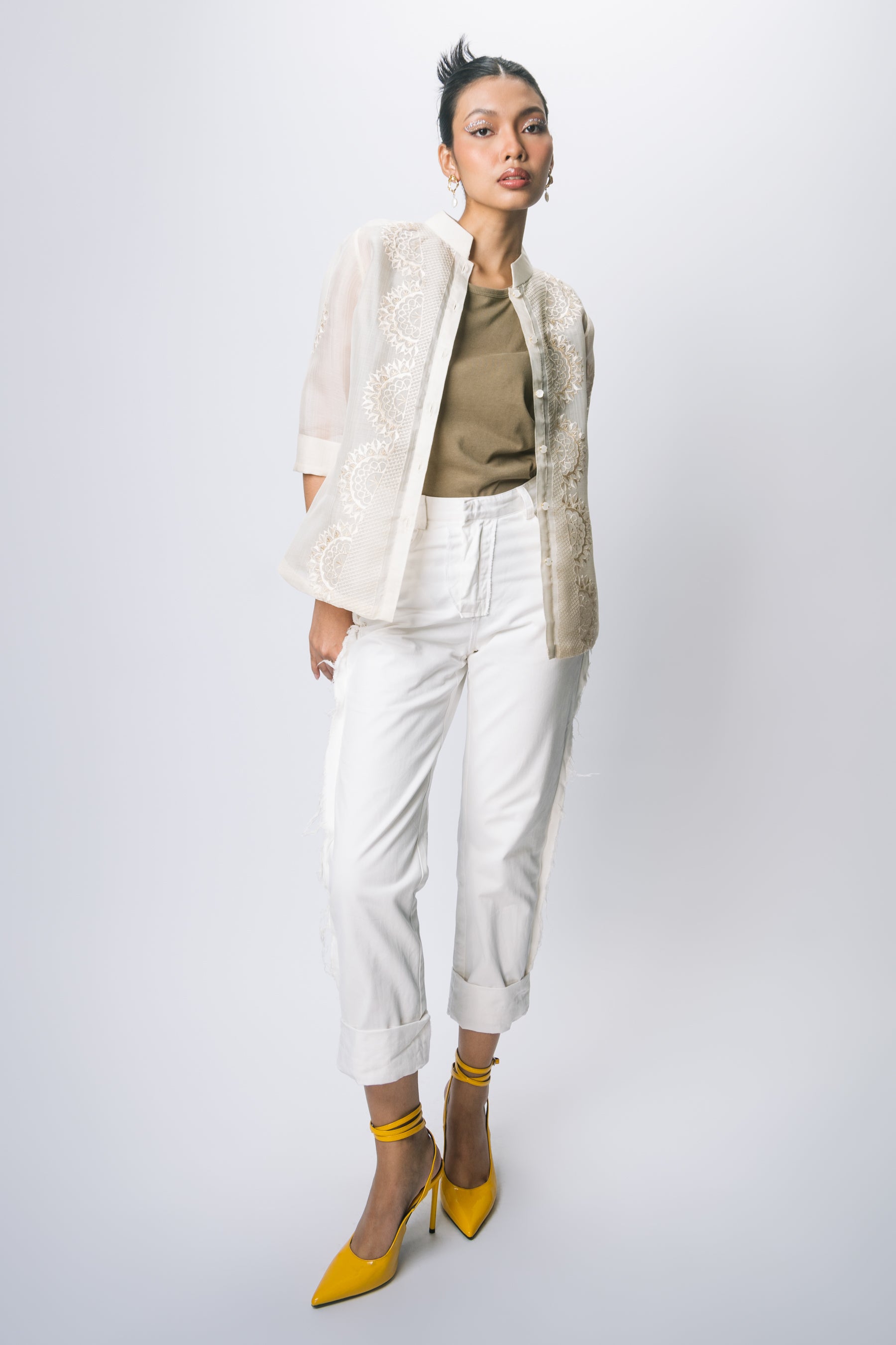 Danica Lady Barong Tagalog | Cocoon Silk | Modern Filipiniana by The ...