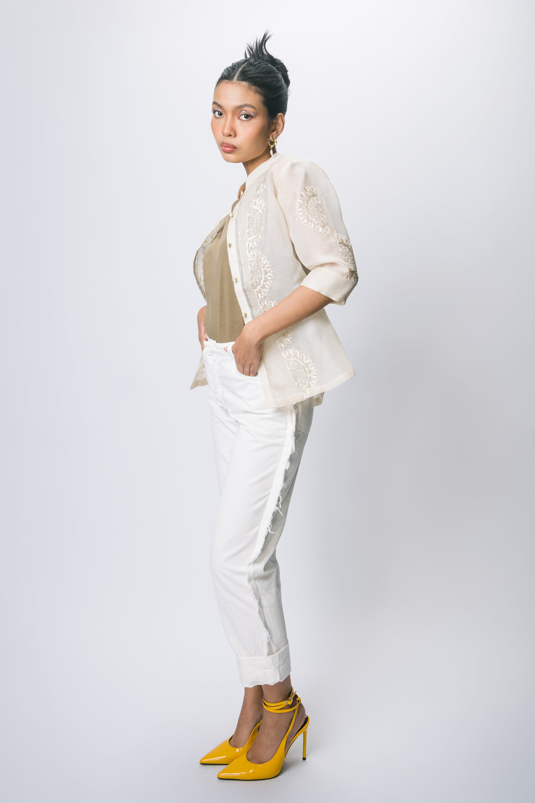 Danica Lady Barong Tagalog | Cocoon Silk | Modern Filipiniana by The ...